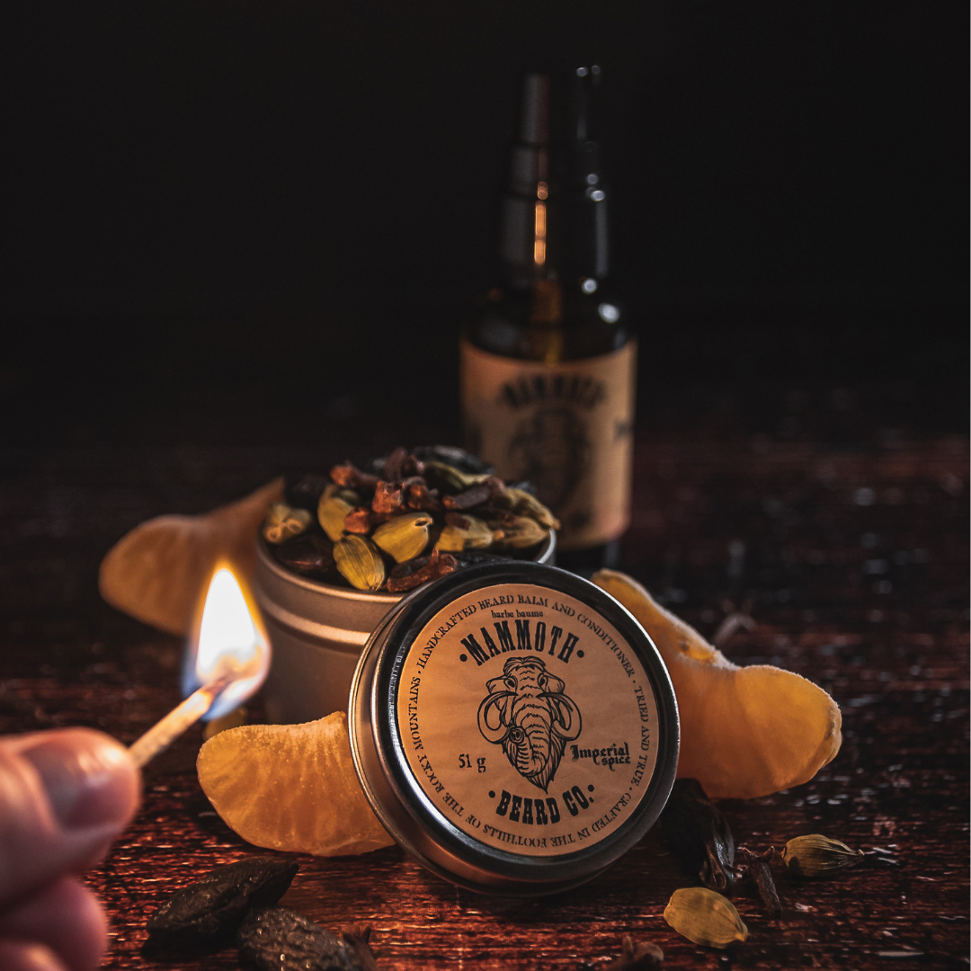 Argan Beard Oil Imperial Spice Mammoth Beard Co Mammoth Beard Co